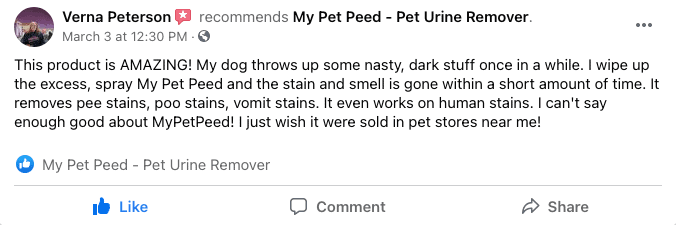 This Product is AMAZING! | My Pet Peed - Pet Urine Remover