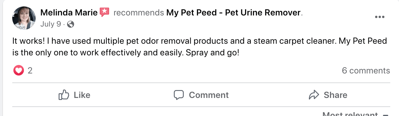 Spray and go!!! | My Pet Peed - Pet Urine Remover